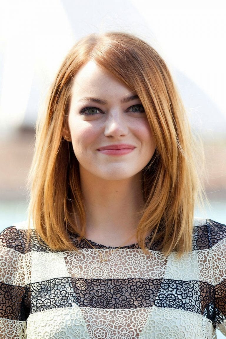 40 Most Flattering Medium Straight Hairstyles For Women – Hottest Haircuts